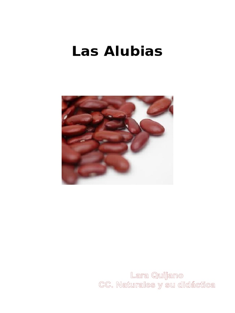 Las Alubias | Germinación | Legumbre
