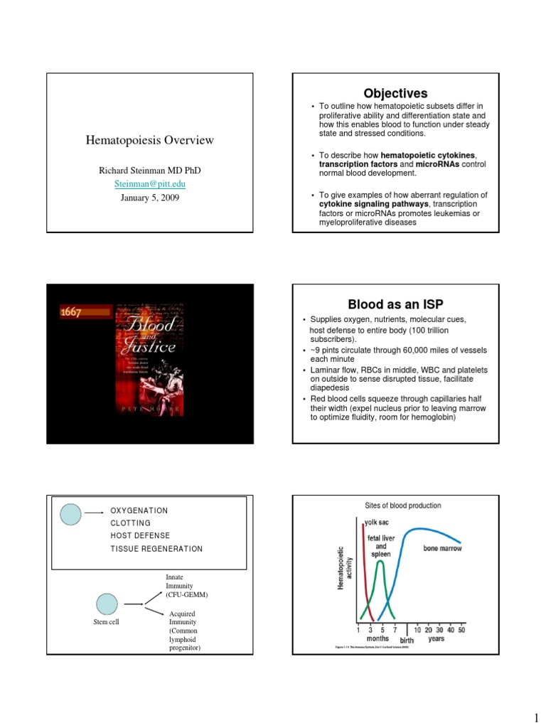 Hematology 2009 | PDF | Haematopoiesis | Hematopoietic Stem Cell