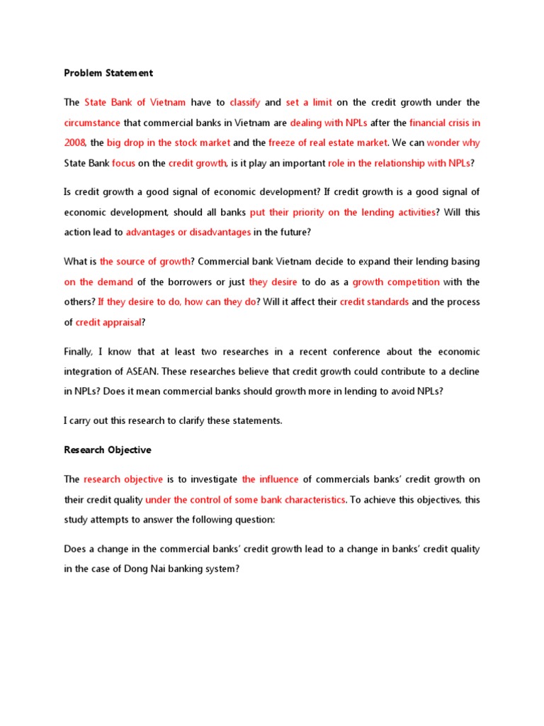 Problem Statement | PDF | Banks | Credit (Finance)