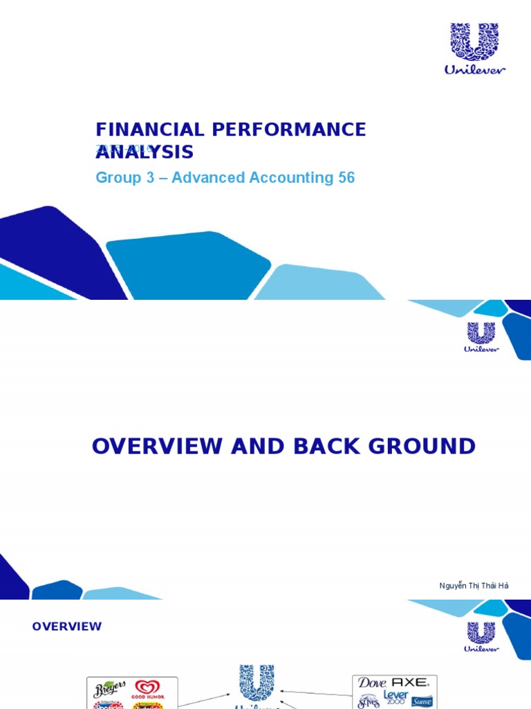 Unilever Financial Analysis | PDF | Equity (Finance) | Price–Earnings Ratio