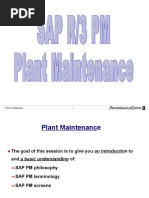 Sap PM Master Data | PDF