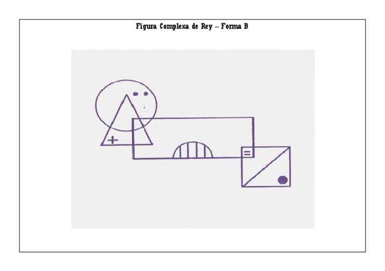 Figura Complexa de Rey - Forma B | PDF