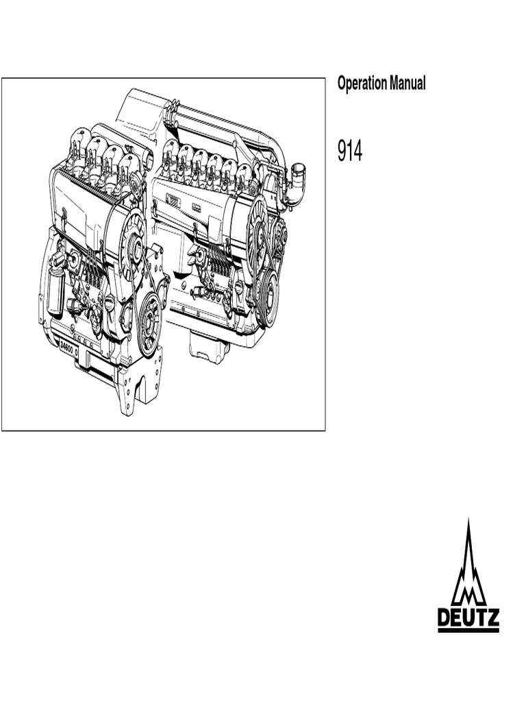 Motor Deutz 914 | PDF | Turbocharger | Engines