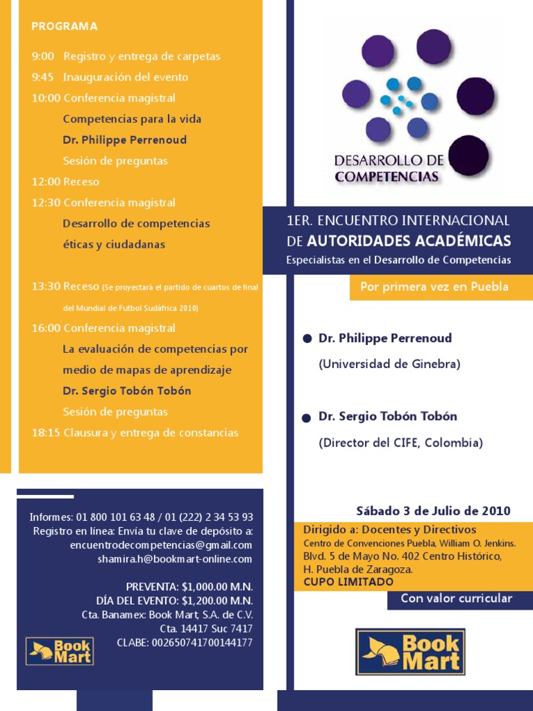 Biodatas Dr. Perrenoud y Dr. Tobón | PDF | Doctorado | Evaluación