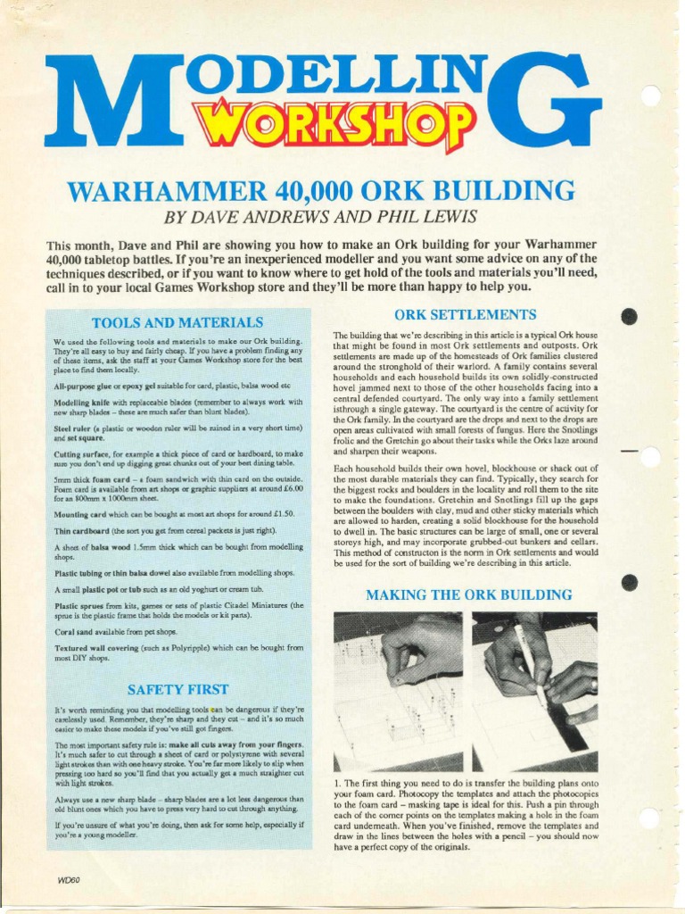 Modelling - Ork Buildings | PDF