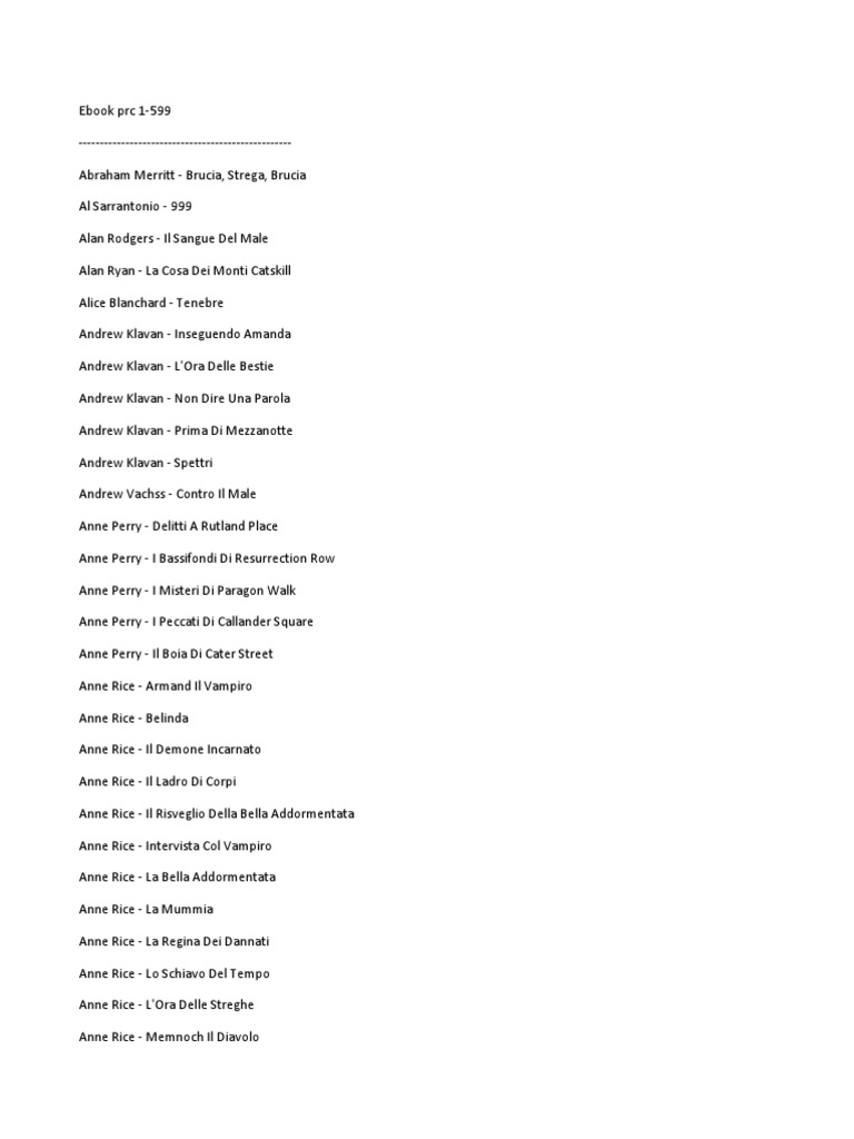 Ebook PRC 1-599 PDF | PDF