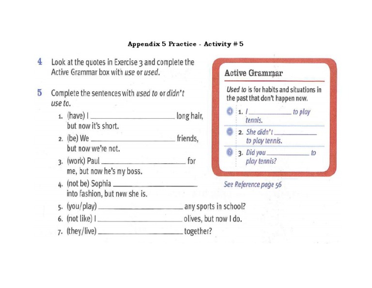 Appendix 5 Practice | PDF