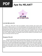 Teks Ucapan Pelancaran Program Nilam Tahun 2021 | PDF