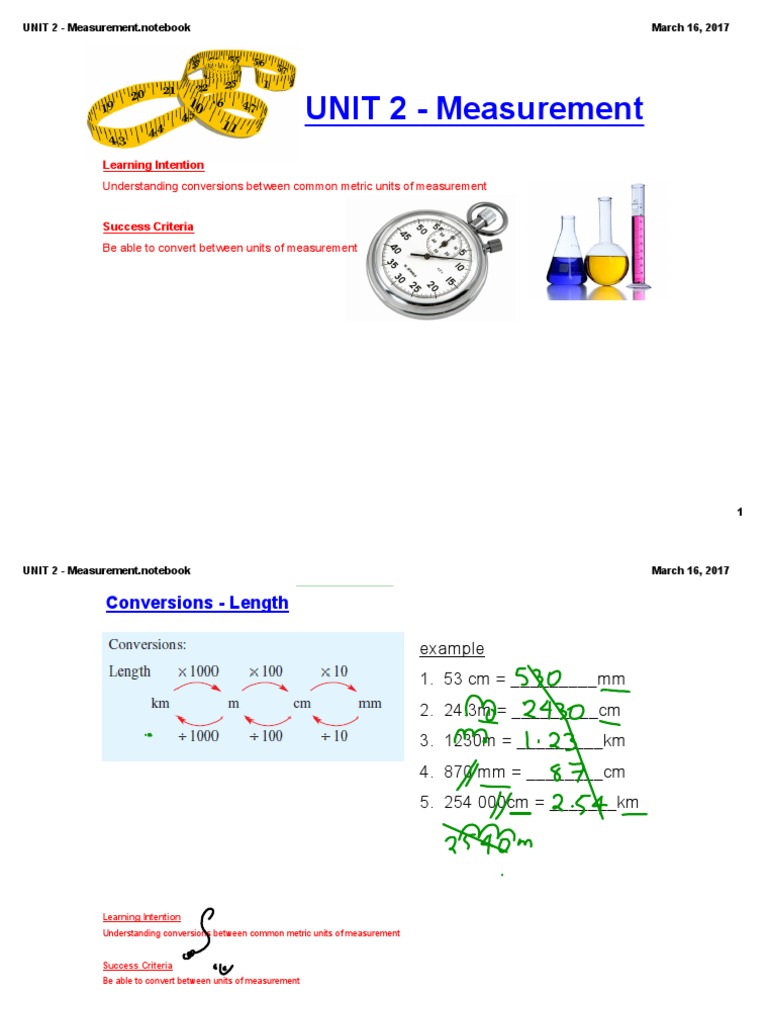 Metric Measurement Mastery | PDF | Area | Measurement