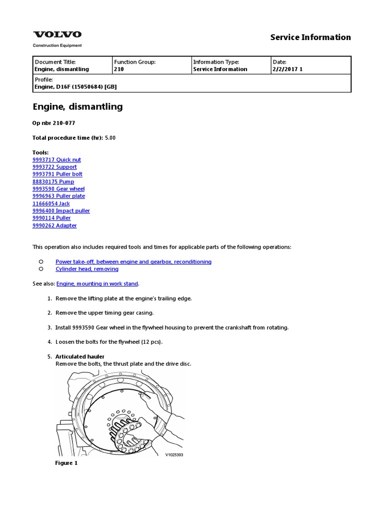 Engine Dismantling | PDF | Piston | Cylinder (Engine)