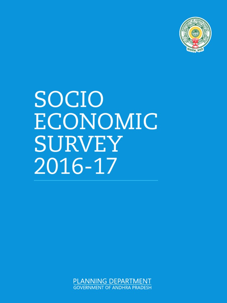 Socio Economic Survey 2016-17 | PDF | Soil | Agriculture