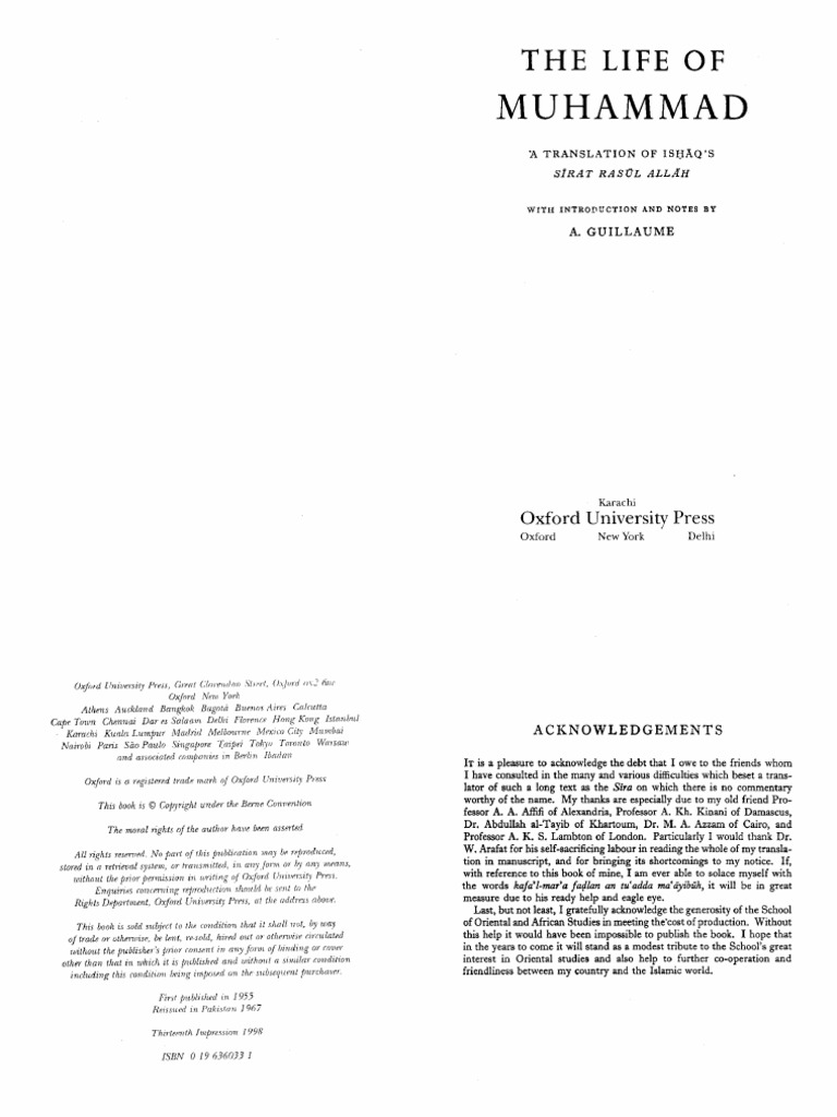 Life of Muhammad PDF | PDF