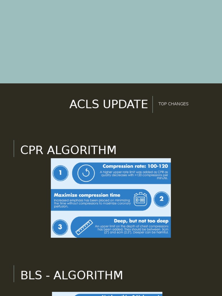 Acls Update | PDF
