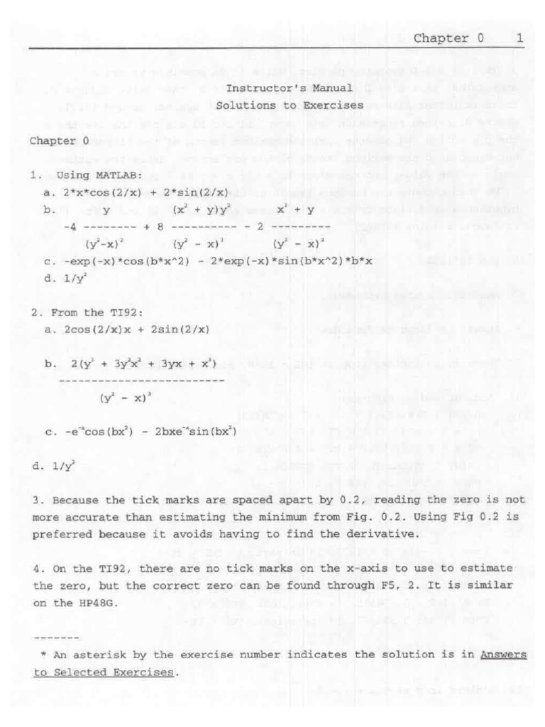 Applied Numerical Analysis 7ed - Curtis F. Gerald, Patrick O. Wheatley - Solutions Manual | PDF