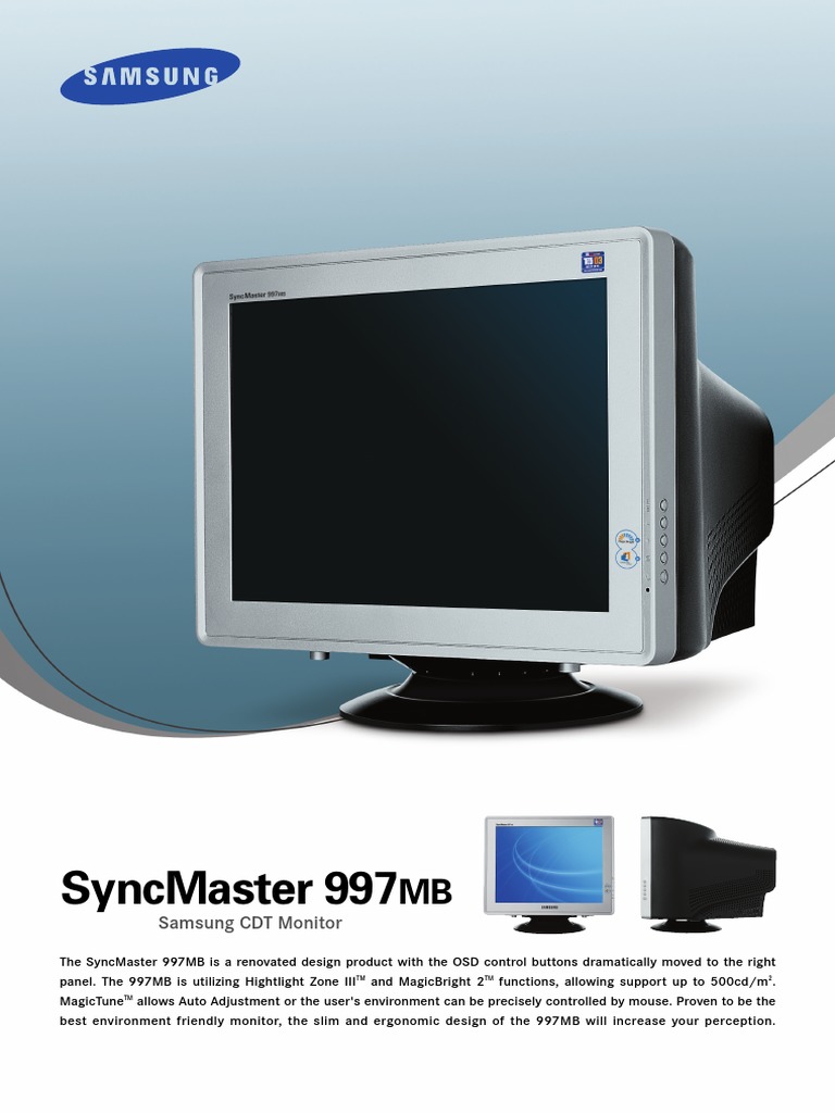 Brochure 997mb | PDF | Computer Monitor | Manufactured Goods