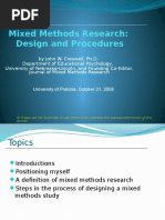 Convergent Parallel Mixed Method Design | PDF | Data | Quantitative ...