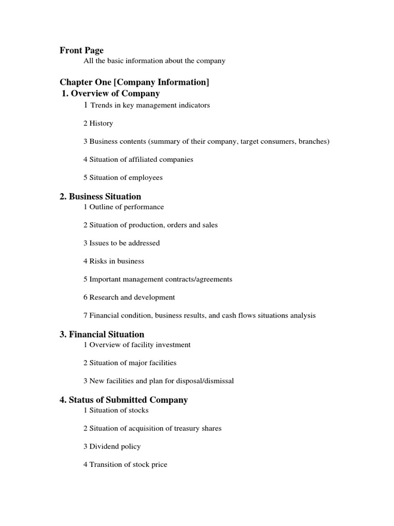 Table of Contents - For Annual Report | PDF | Financial Statement | Stocks