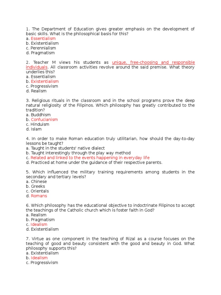 LET Exam Reviewer | PDF | Motivation | Motivational