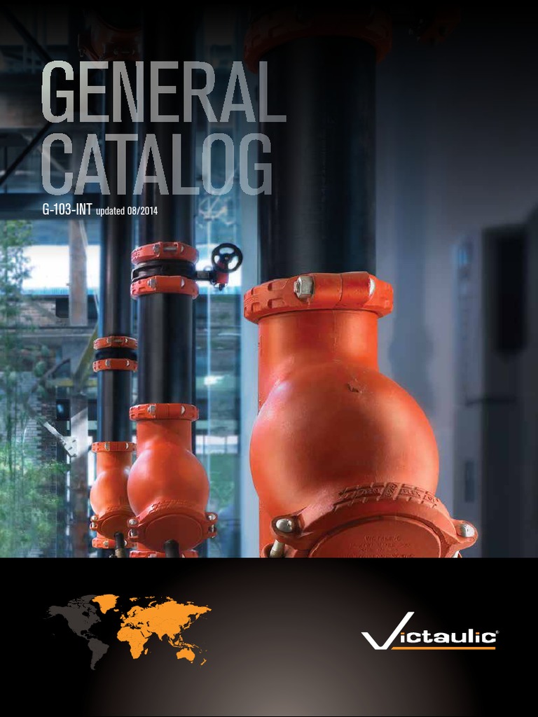 Victaulic Worldwide: General Catalog | PDF | Pipe (Fluid Conveyance ...