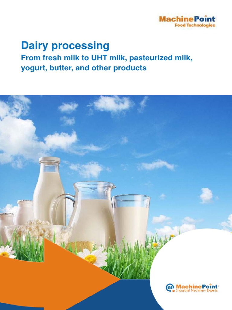 Dairy Brochure | Milk | Cream