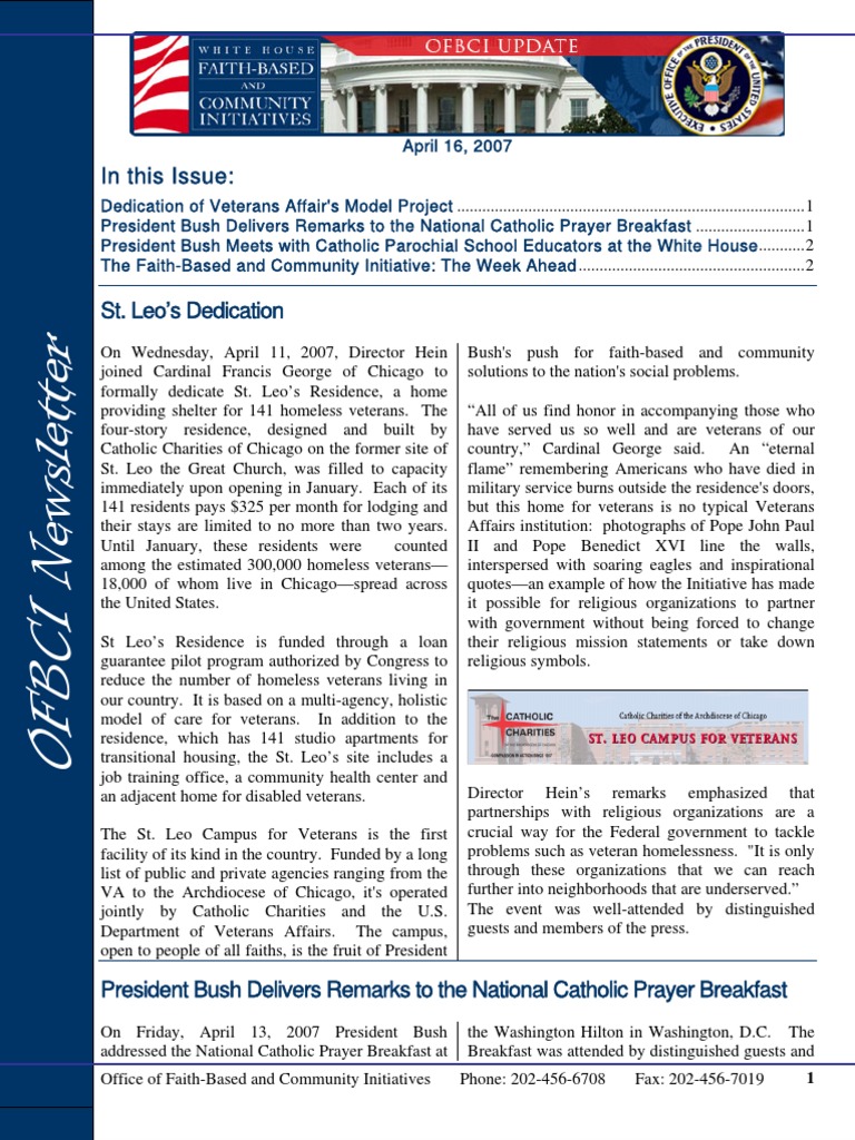 02089-041607 Newsletter | PDF | United States Department Of Veterans ...