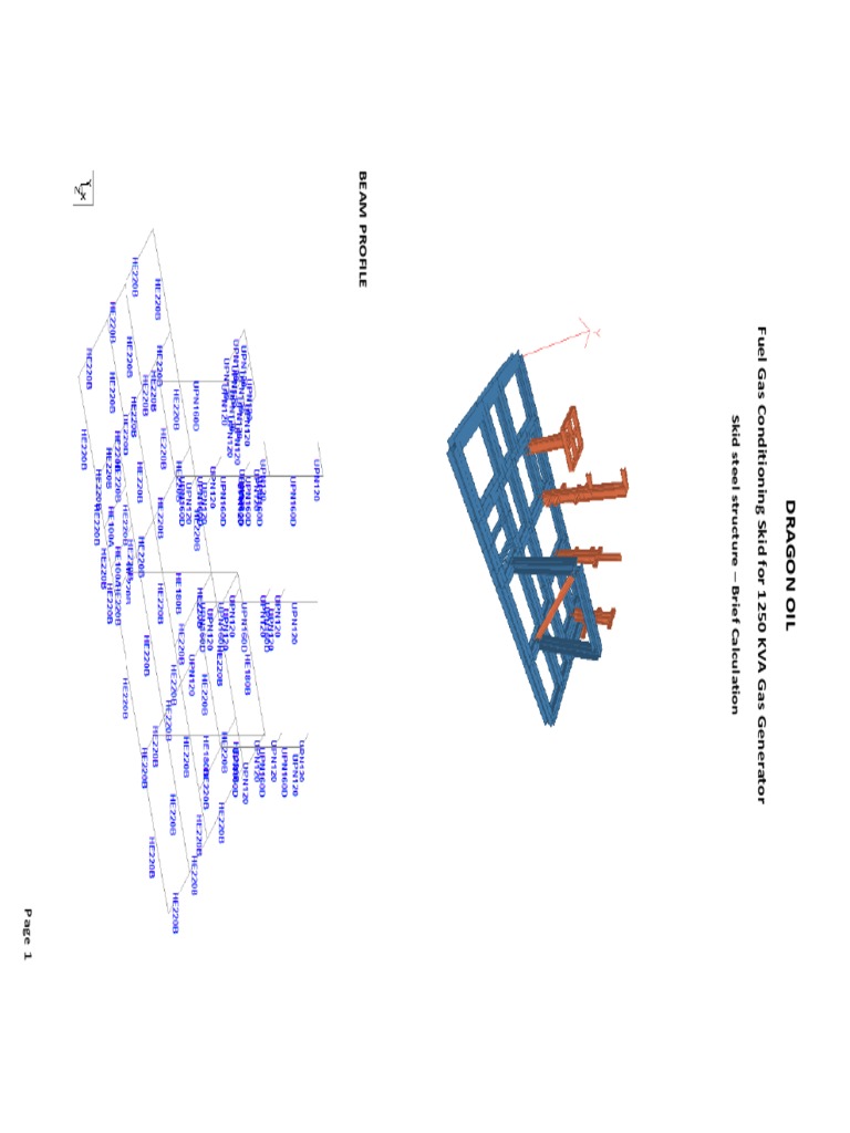 Skid - Brief Calculation | PDF | Nature