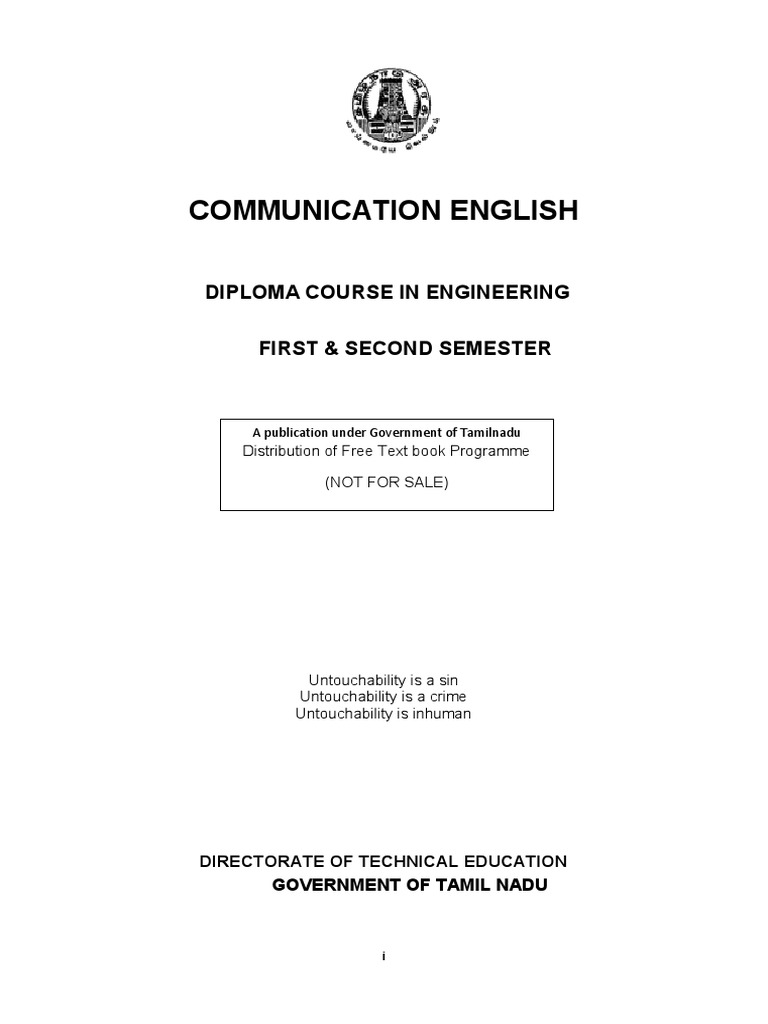 Communication English PDF | PDF | Part Of Speech | Verb