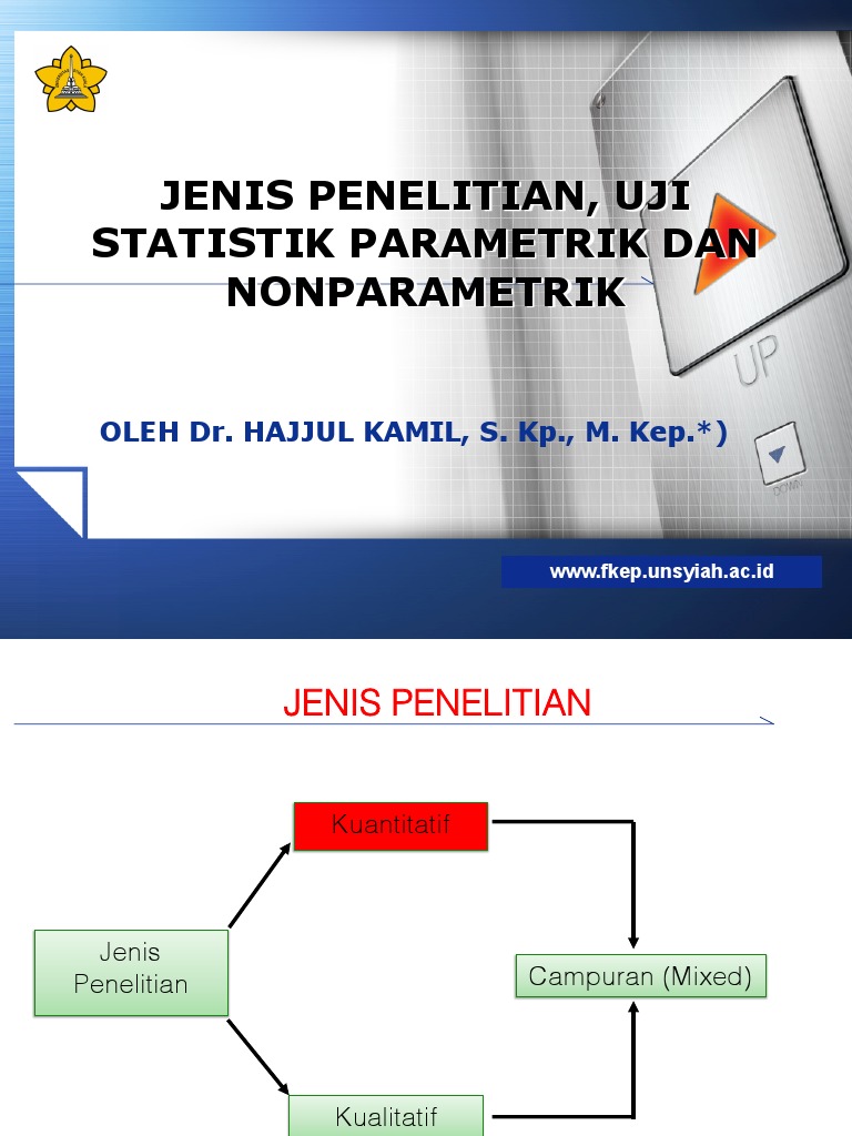 Jenis Uji Statistik | PDF | Pengembangan Diri