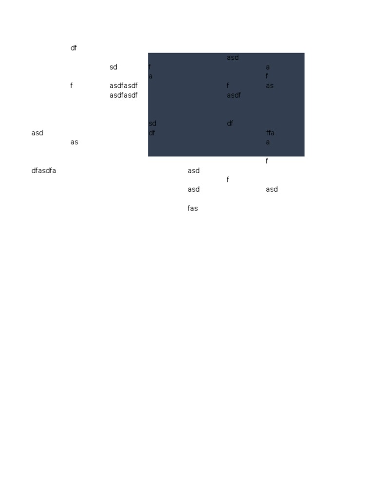DF Asd SD F A A F F Asdfasdf F As Asdfasdf Asdf | PDF