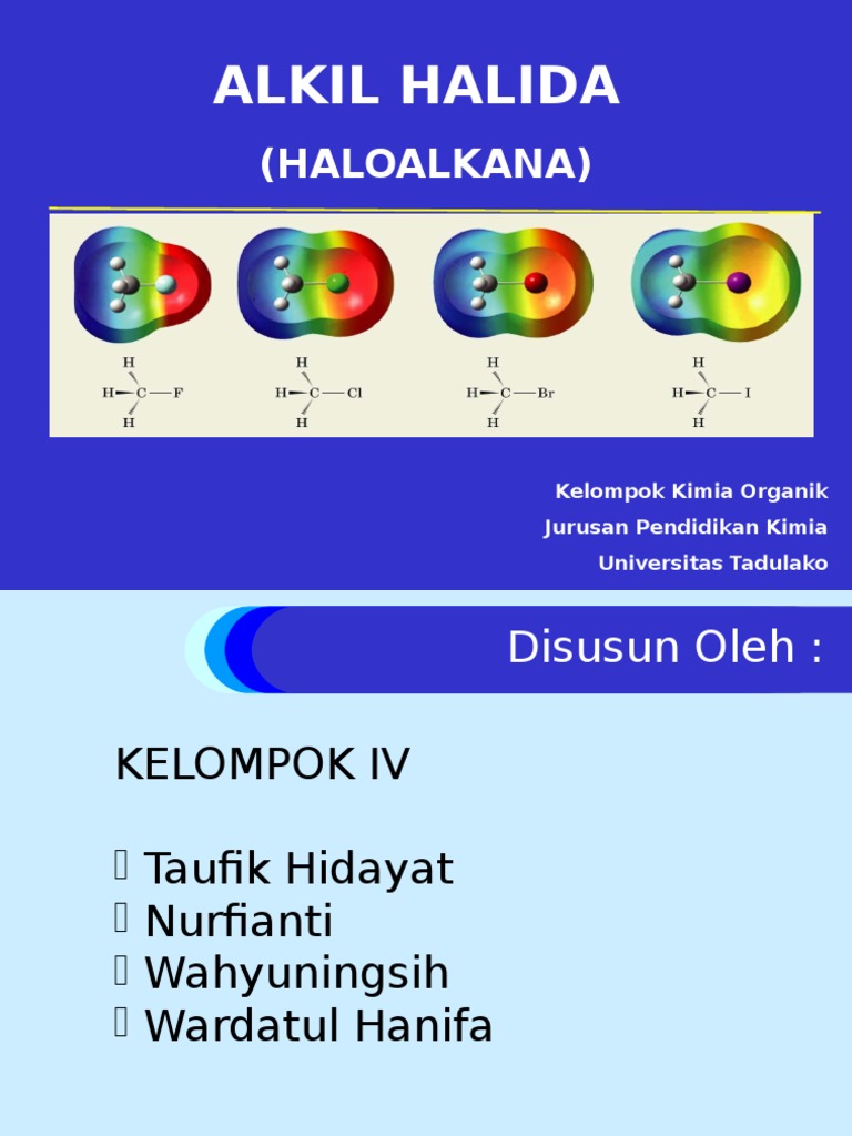 Ppt. Alkil Halida | PDF