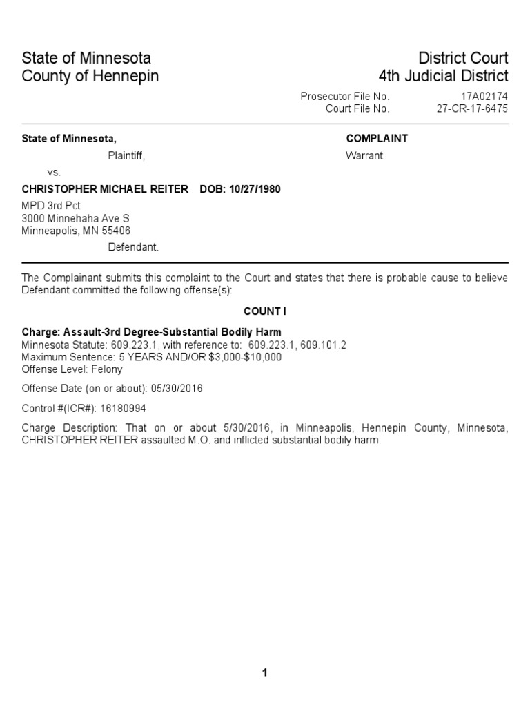 Police Officer Charges | PDF | Summons | Arrest