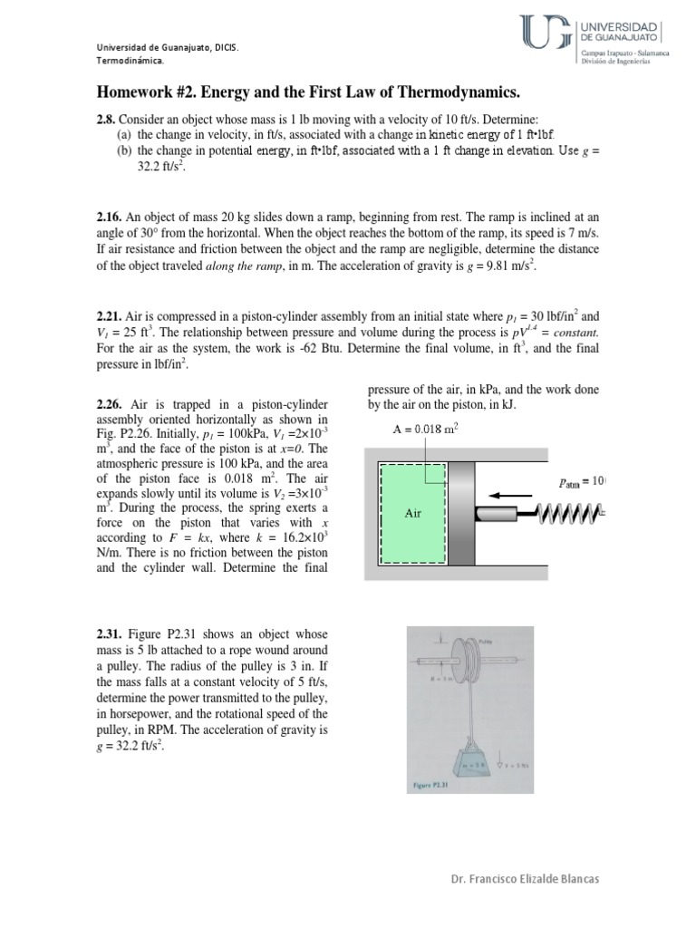 Homework #2 | PDF | Heat Transfer | Heat