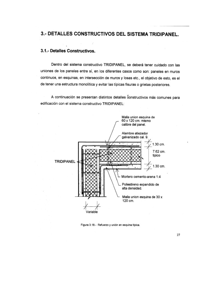 Tridipanel Como Metodo de Construcción | PDF