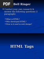 Building A Web Page With HTML: Using Codepen | PDF