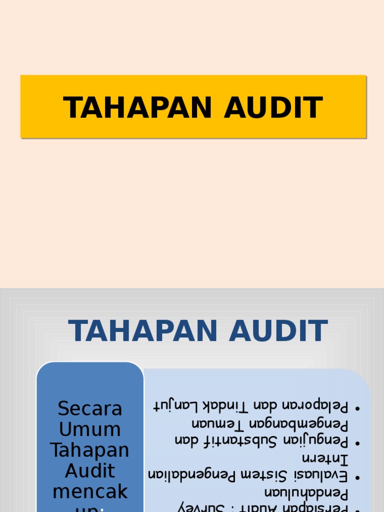 1.tahapan Audit | PDF