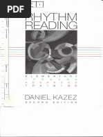 Rhythm Exercises PDF | PDF