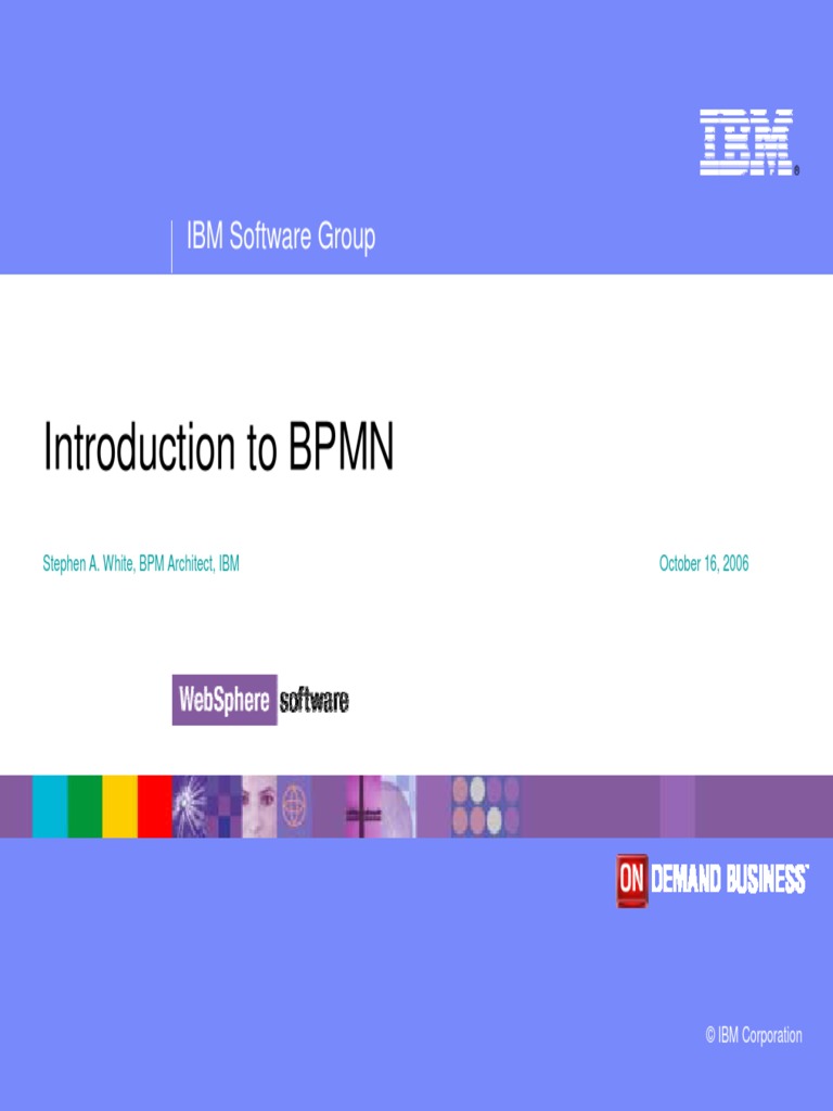 Introduction To BPMN: IBM Software Group | PDF | Business Process ...