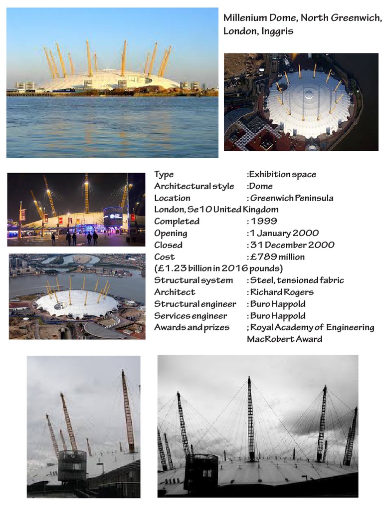 Millennium Dome Structural Overview | PDF | Buildings And Structures ...