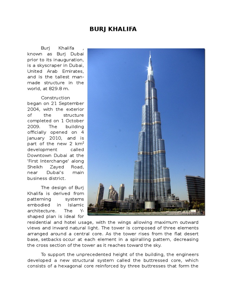 Burj Khalifa | Wind Tunnel | Deep Foundation