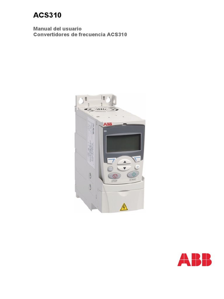 (ABB) Lista de Parametros Completos ACS310 PDF | PDF | Bienes manufacturados | Ingenieria Eléctrica