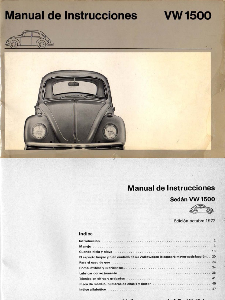 1972 VW 1500 PDF | PDF