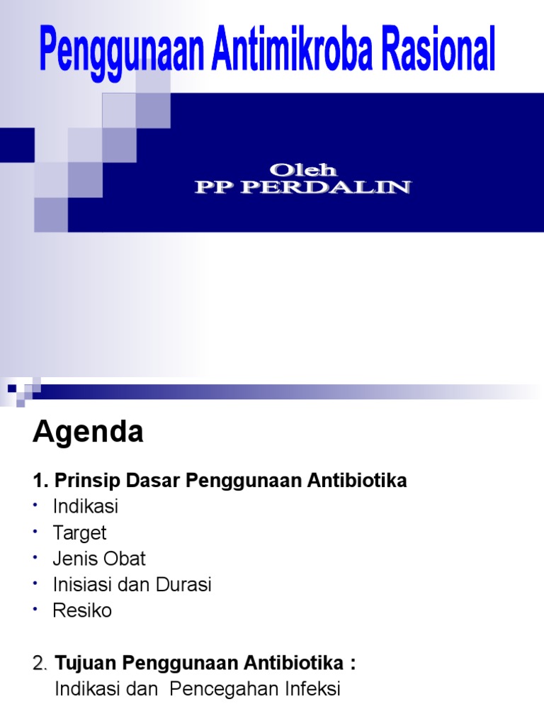 Penggunaan Antimikroba Rasional | PDF