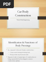 BIW Components and Nomenclature Guide | PDF | Axle | Trunk (Car)