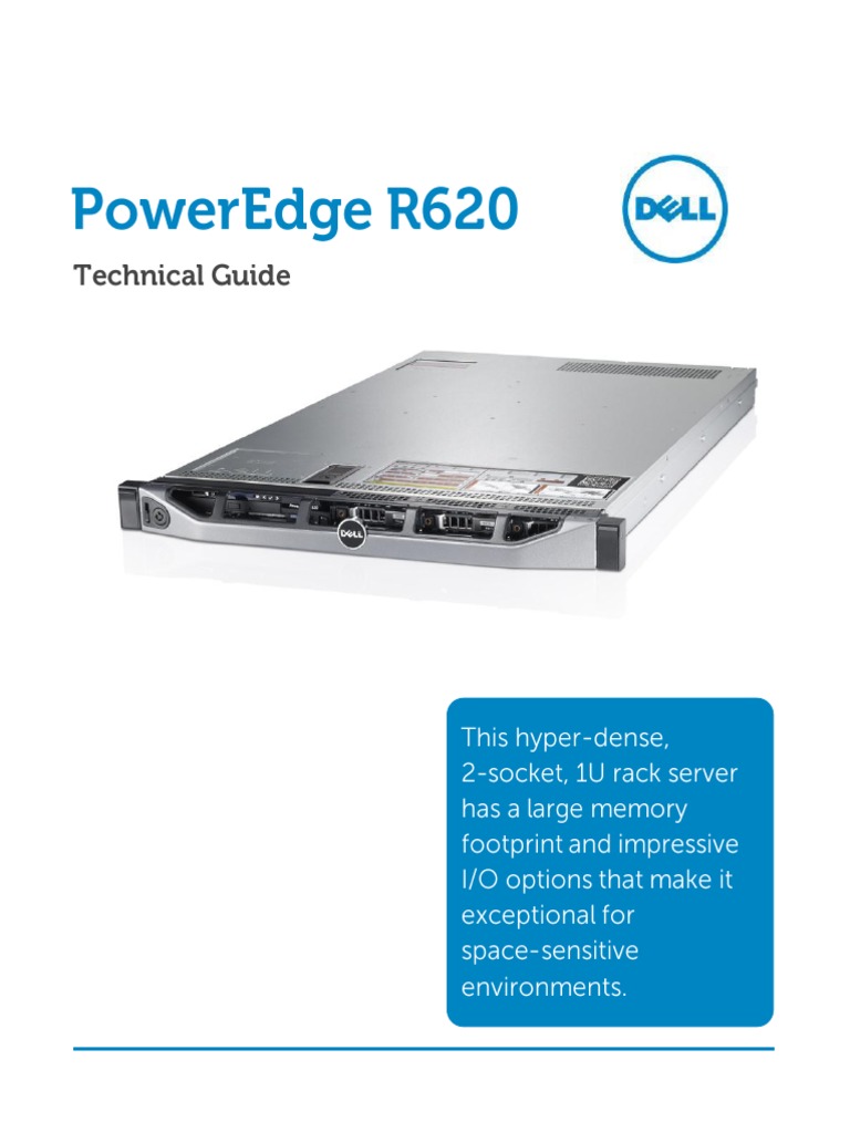 Dell Poweredge r620 Technical Guide | PDF | Graphics Processing Unit ...