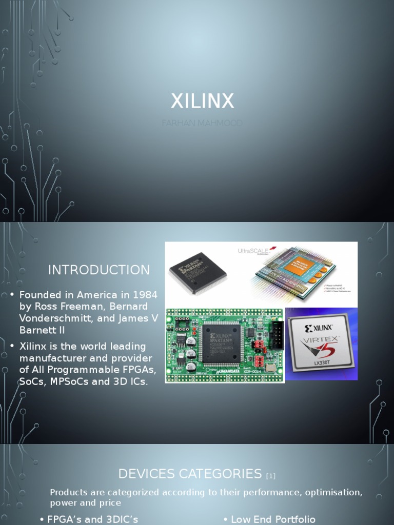 An Overview of Xilinx's Programmable Logic Device Product Portfolio | PDF | Field Programmable ...