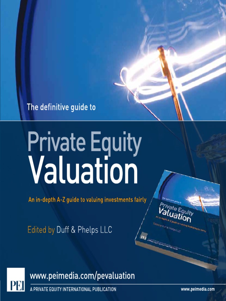 Private Equity Valuation - Brochure | PDF | Fair Value | Valuation ...