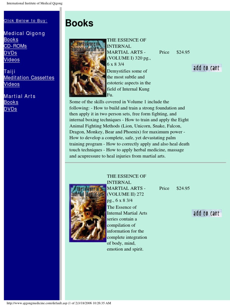 Pa Kua Chang The Essence of Internal Martial Arts Books PDF | PDF ...