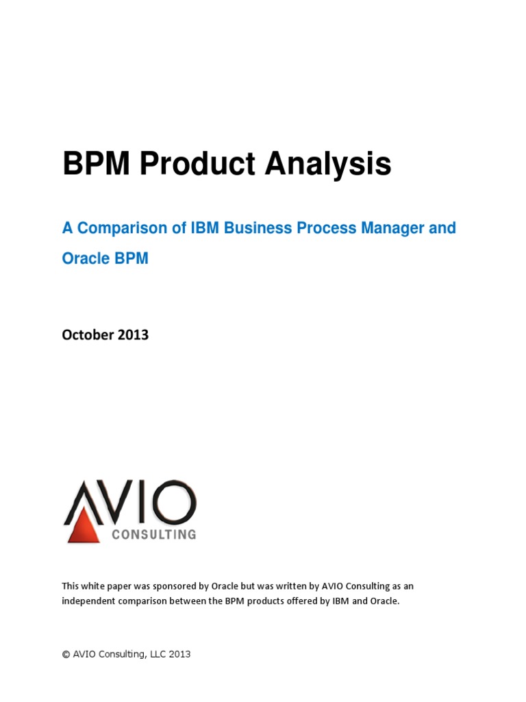 Ibm BPM Comparison 2046800 PDF | PDF | Business Process Management ...