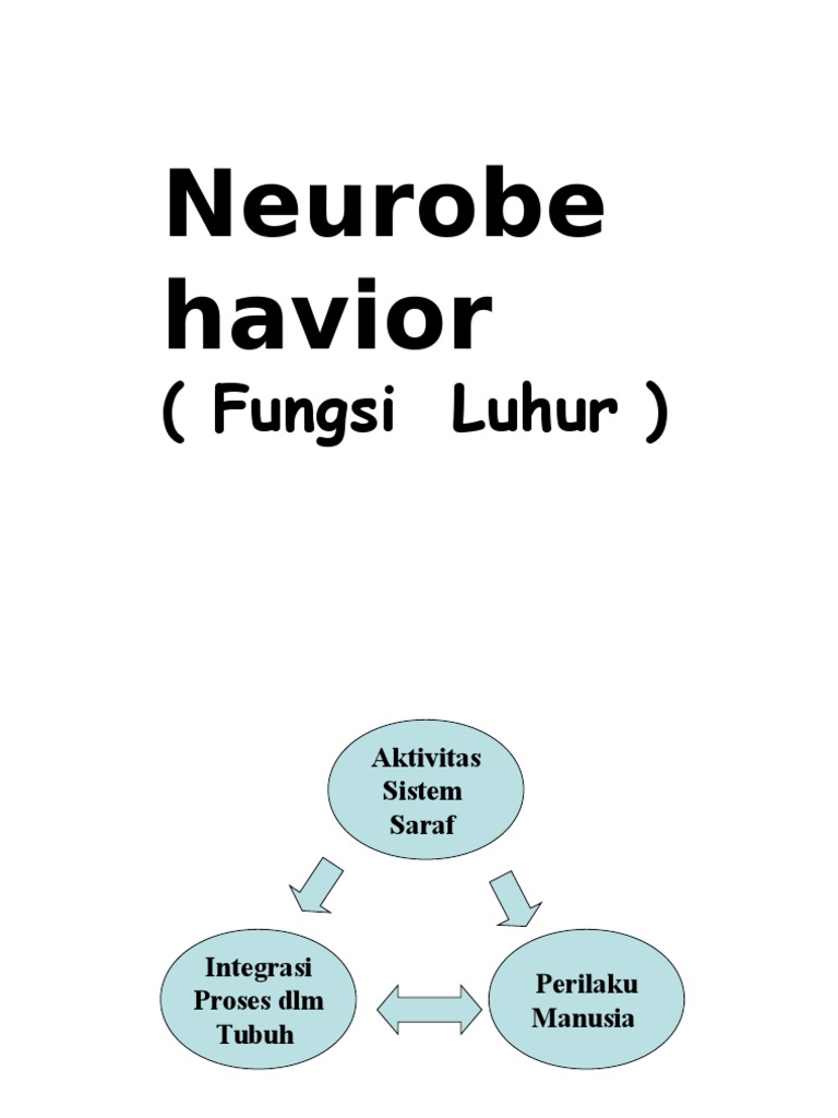 Neuro Behavior | PDF