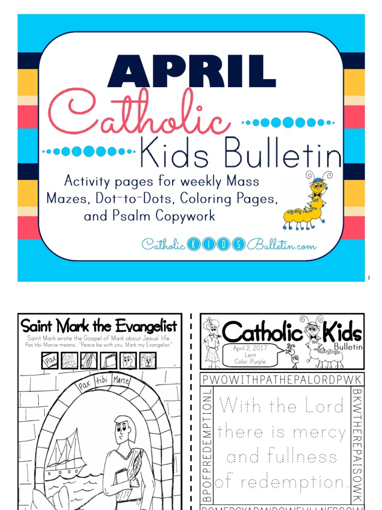 2017 April Catholic Kids Bulletin | PDF | Religion & Spirituality
